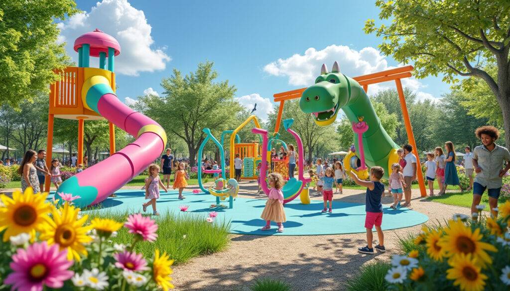 Palomano : le parc de jeux innovant pour enfants ouvre ses portes à Caen