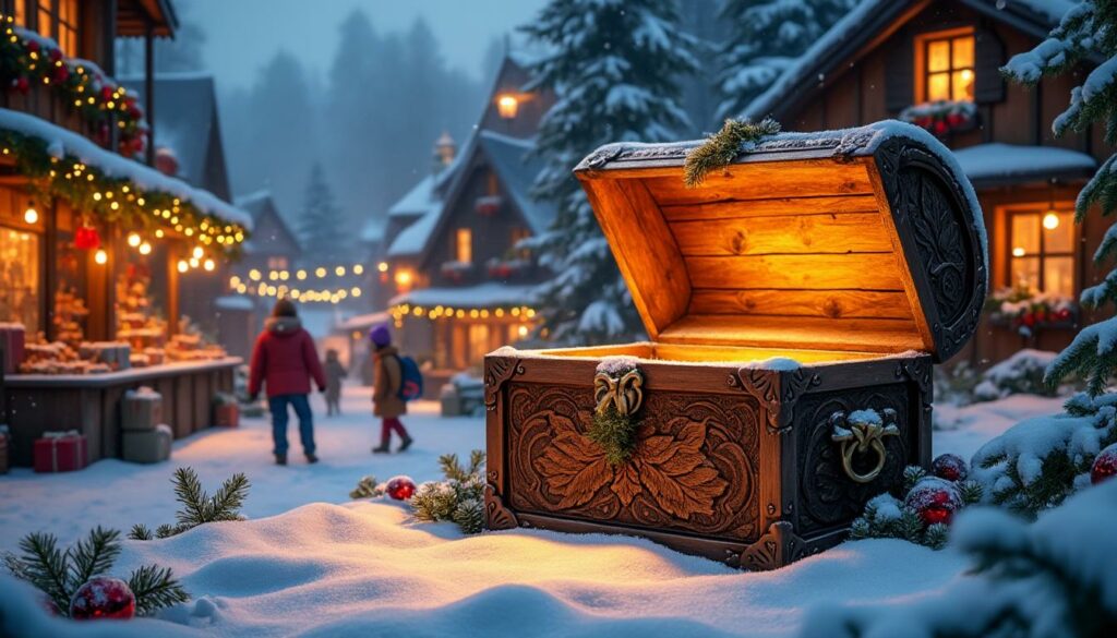Une aventure festive : la chasse aux trésors de Noël envoûte le cœur de ...